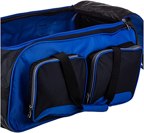 Fila 22" Lightweight Carry On Rolling Duffel Bag, Blue, One Size