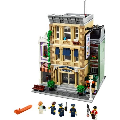 LEGO Police Station 10278 Building Kit; A Highly Detailed Displayable Model for Adults, New 2021 (2,923 Pieces)