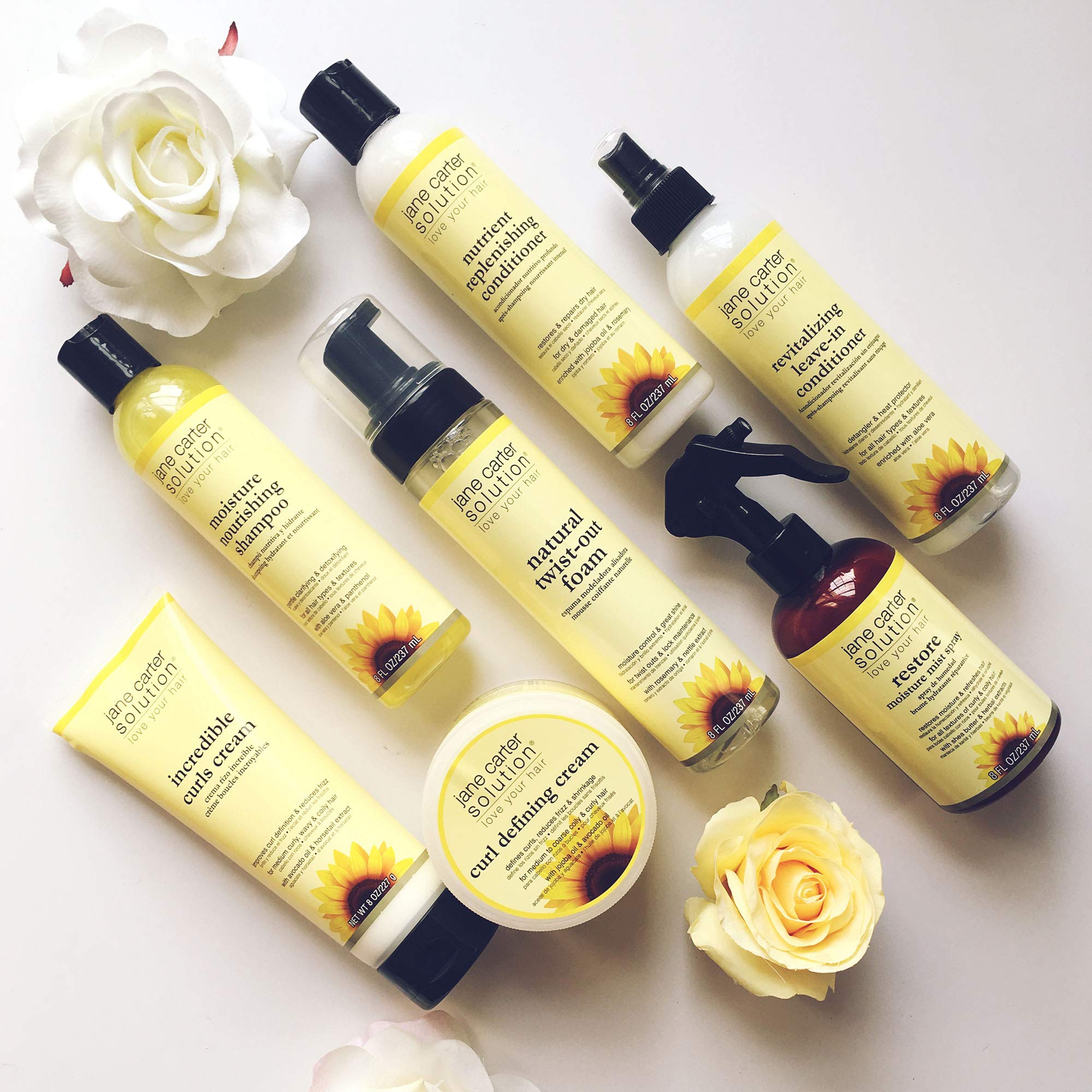 Jane Carter Revitalizing Leave-In Conditioner, 8 oz, 2 pk