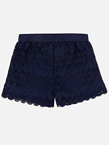 Mayoral 20-06251-030 - Guipur Shorts for Girls 18 Years Navy