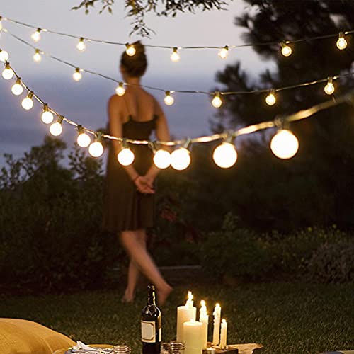 PUZOU Solar Lights, 10LED 3.5M 8 Modes Waterproof String Lights Outdoor Fairy Lights Crystal Balls Decorative Lighting for Garden Home Party Wedding Christmas Decoration
