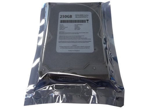 White Label 250GB 8MB Cache 7200RPM ATA100 (PATA) IDE 3.5" Desktop Hard Drive - New w/1 Year Warranty