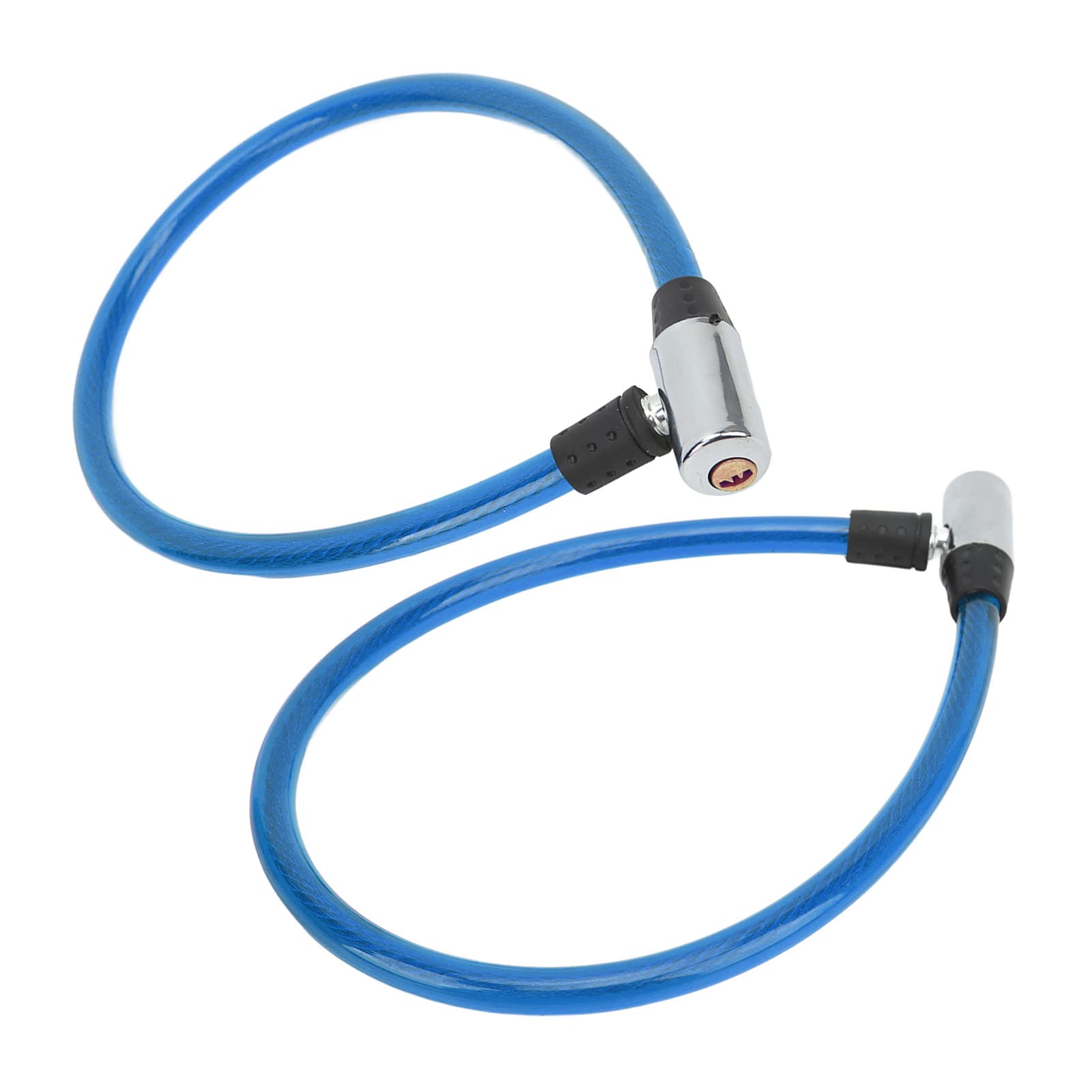 Cable Lock, Two Keys Bike Cable Steel Wire Durable Material Portable Size for Motorcycle for Bike for Gate(blue)