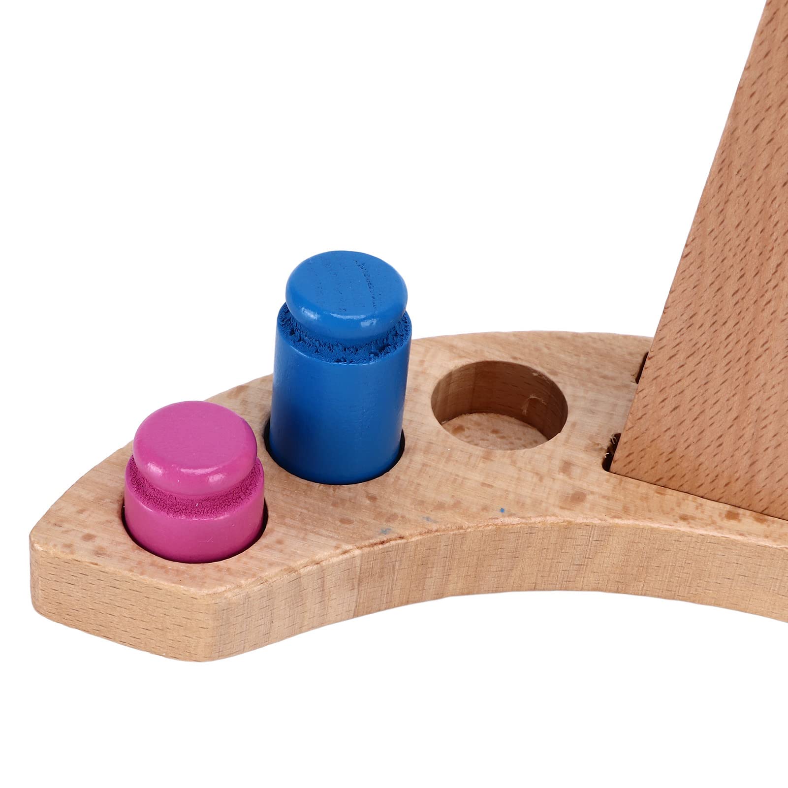 Pinsofy Weighing Scale Toy, Teaching Aid Math Teaching Balance Scales Toy Educational with Tray for Children for School