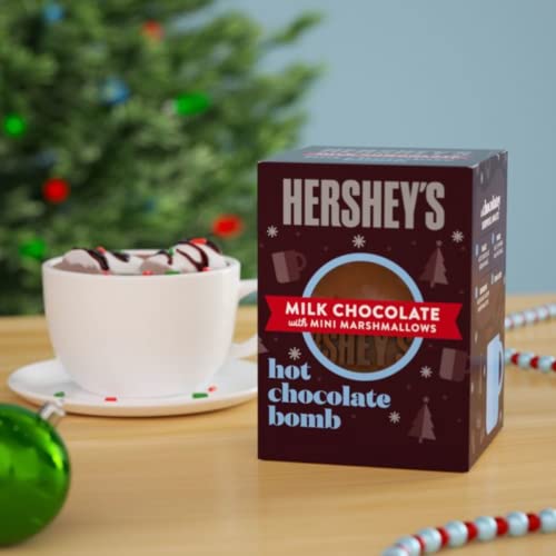 Easter Hot Chocolate Melting Balls with Mini Marshmallows, Individually Wrapped Cocoa Melts, Holiday Themed Dessert Drink,Basket Stuffer, Pack of 2 (Cinnamon Chip +Original)