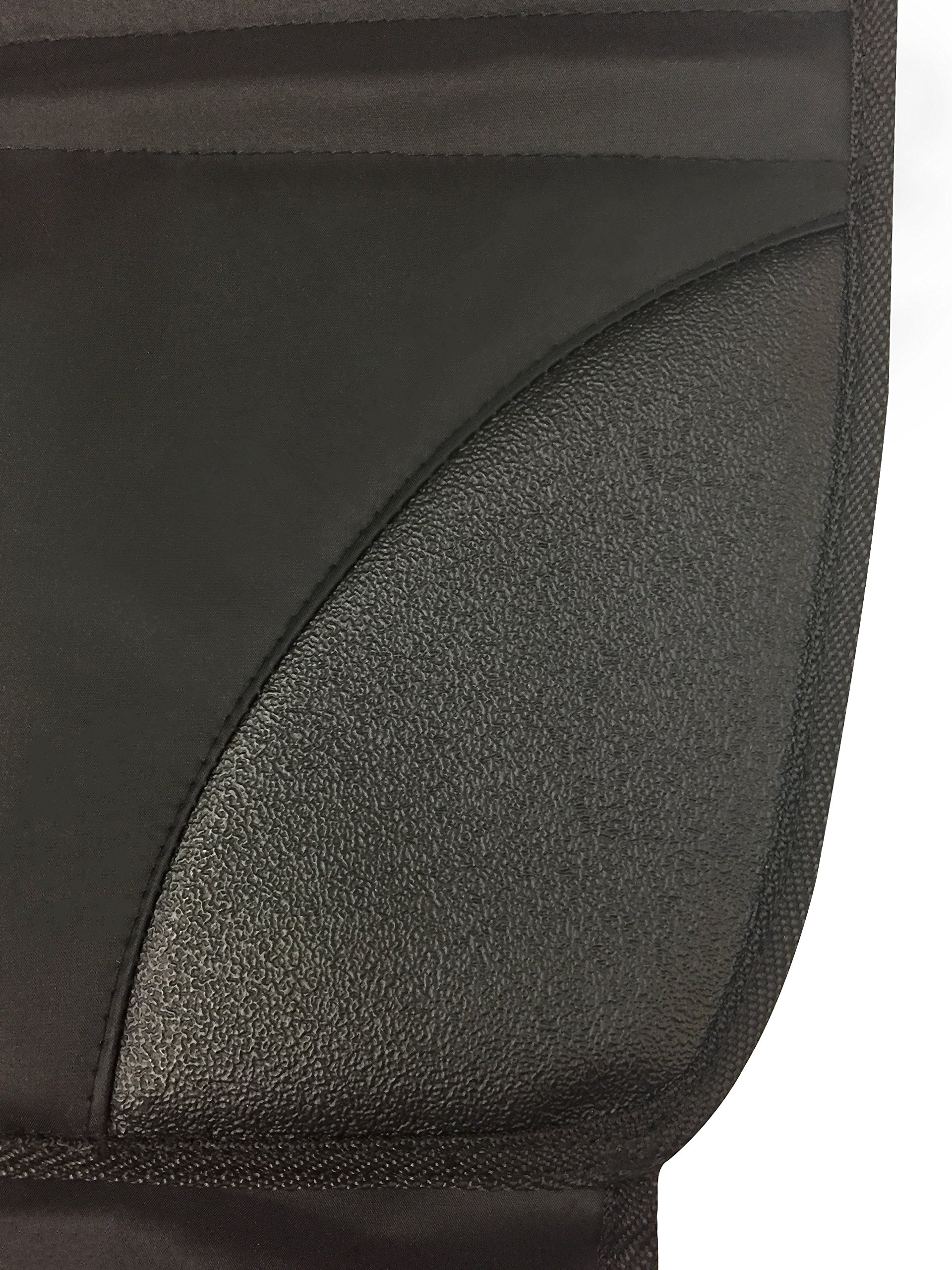Jeep Car Seat Protector, Anti Slip Car Seat Mat, Seat Protector for Car Seat and Pets, Water Resistant seat Back Protector, Easy Clean Car Seat Protector, Fits Most Vehicles, Safe for Babies, Black