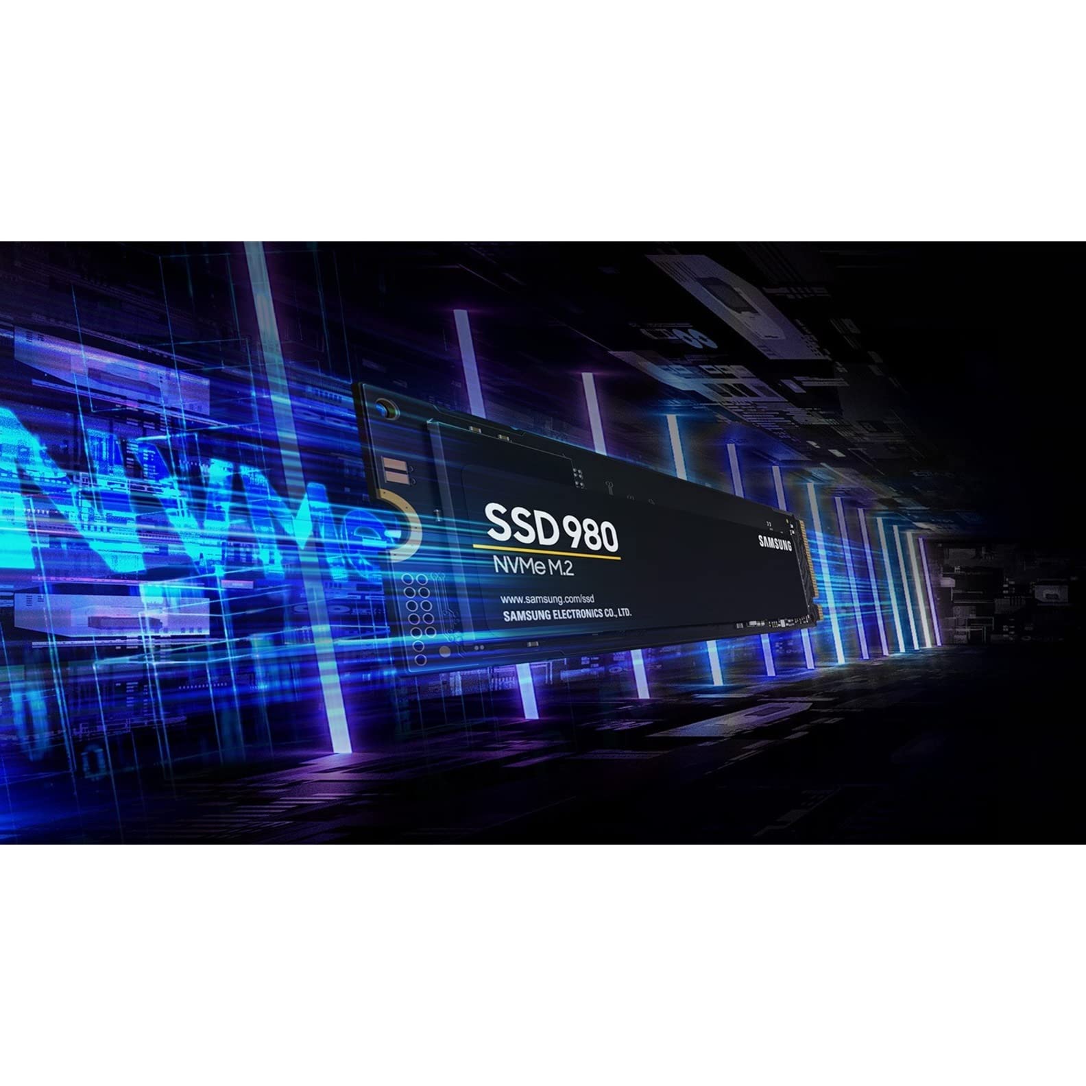 SAMSUNG 980 SSD 250GB PCle 3.0x4, NVMe M.2 2280, Internal Solid State Drive, Storage for PC, Laptops, Gaming and More, HMB Technology, Intelligent Turbowrite, Speeds up-to 3,500MB/s, MZ-V8V250B/AM