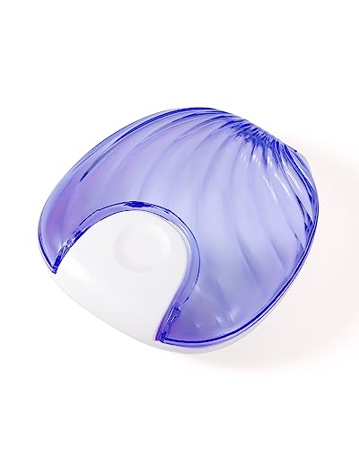 JMU Retainer Case, Orthodontic Retainer Case, Dental Mouth guard Container Denture Case, Purple