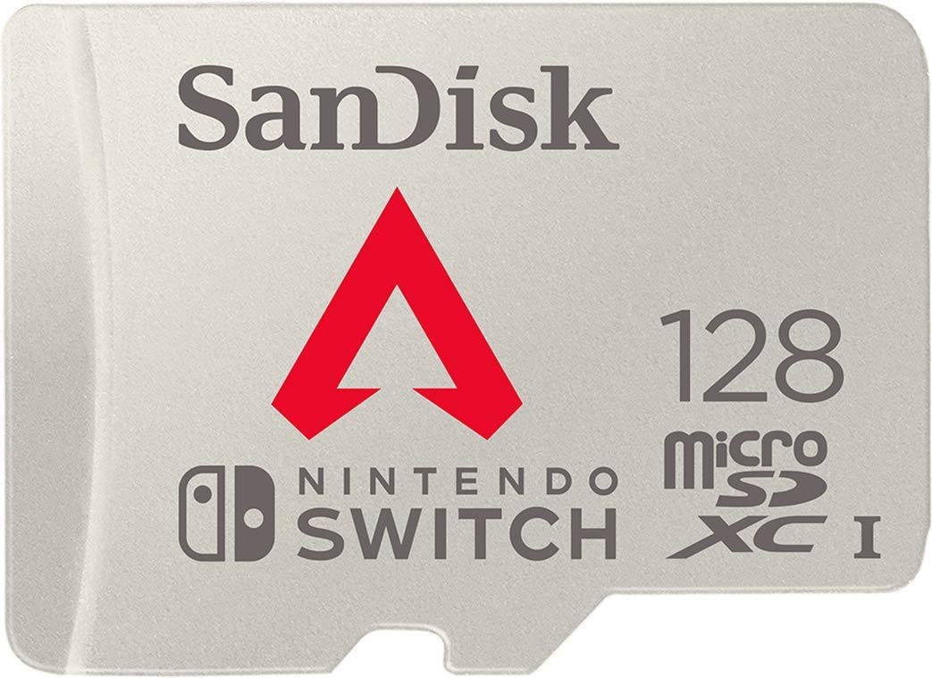 SanDisk 128GB MicroSD Nintendo Switch SD Card 2 Pack Apex Legends Edition Memory Card for Switch & Switch Lite (SDSQXAO-128G-GN6ZY) Bundle with (1) Micro SDXC Card Reader