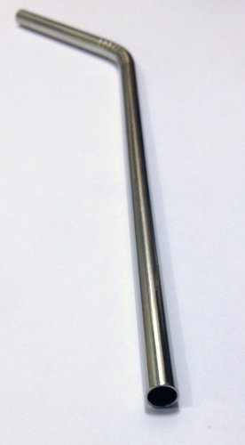 CocoDrill Coconut Opener Tool + Reusable Straw -COMBO PACK - Stainless Steel Drinking - 1 metal straw + Cleaner - Eco Friendly, SAFE, NON-TOXIC