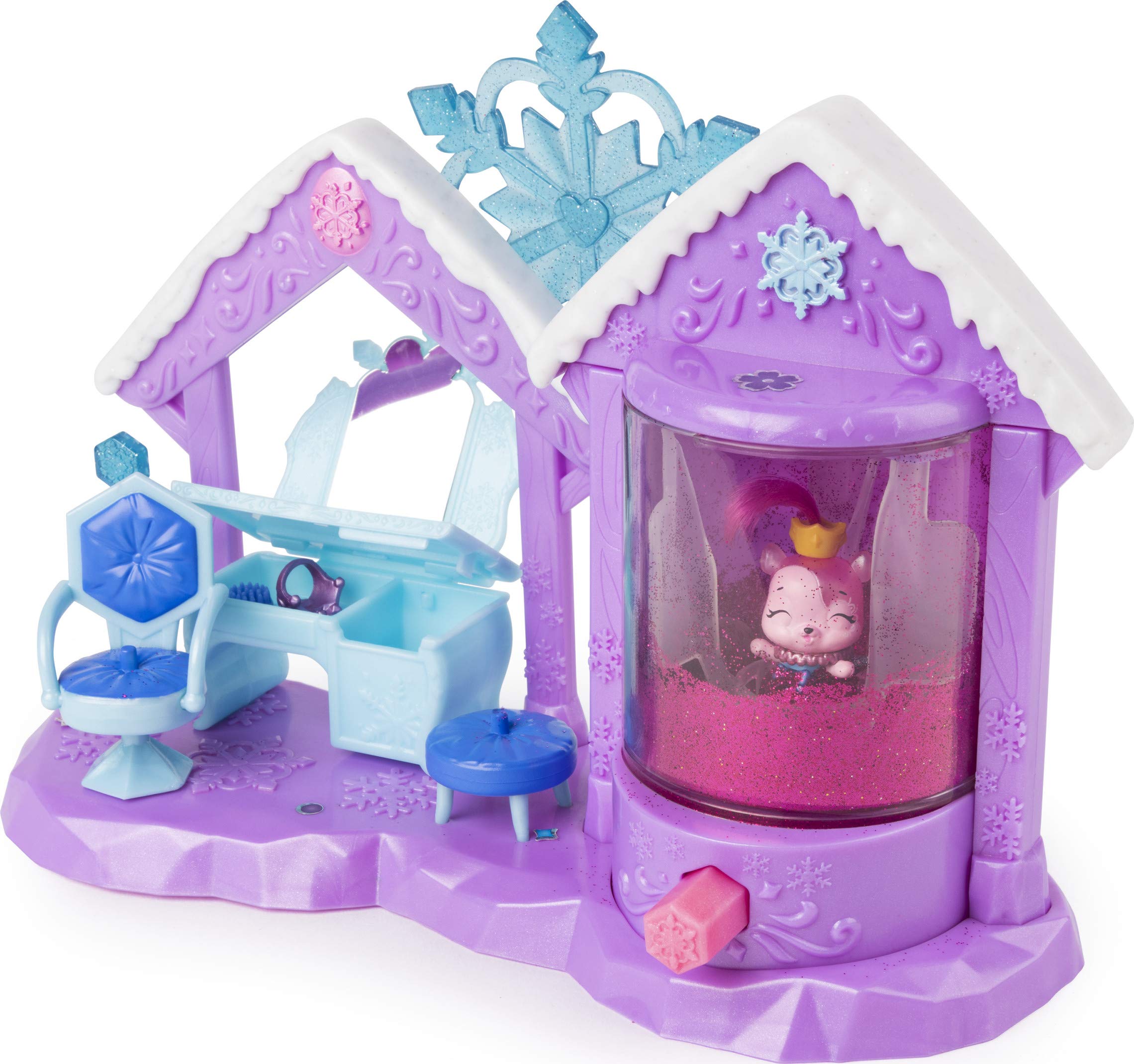 Hatchimals CollEGGtibles, Glitter Salon Playset with 2 Exclusive, for Kids Aged 5 and Up
