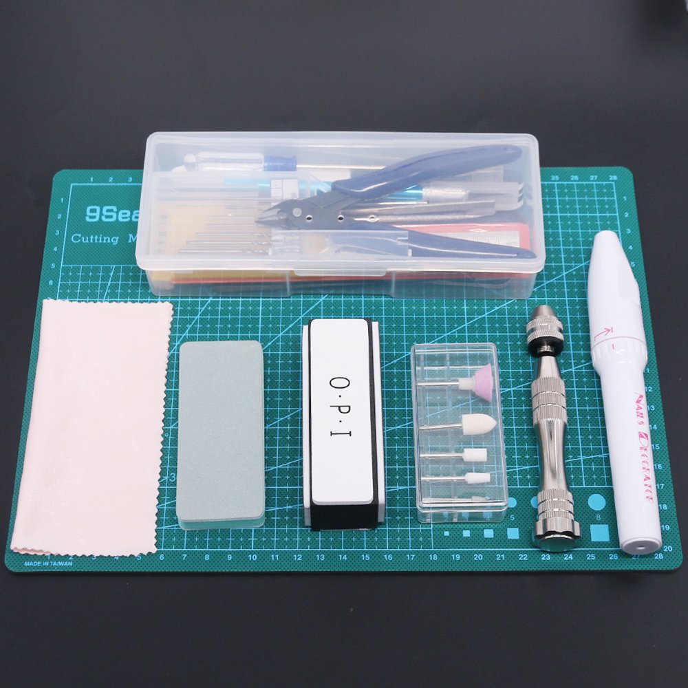 Findfly 36Pcs Modeler Basic Tools Craft Set Hobby Building Tools Kit for Gundam Car Model Building