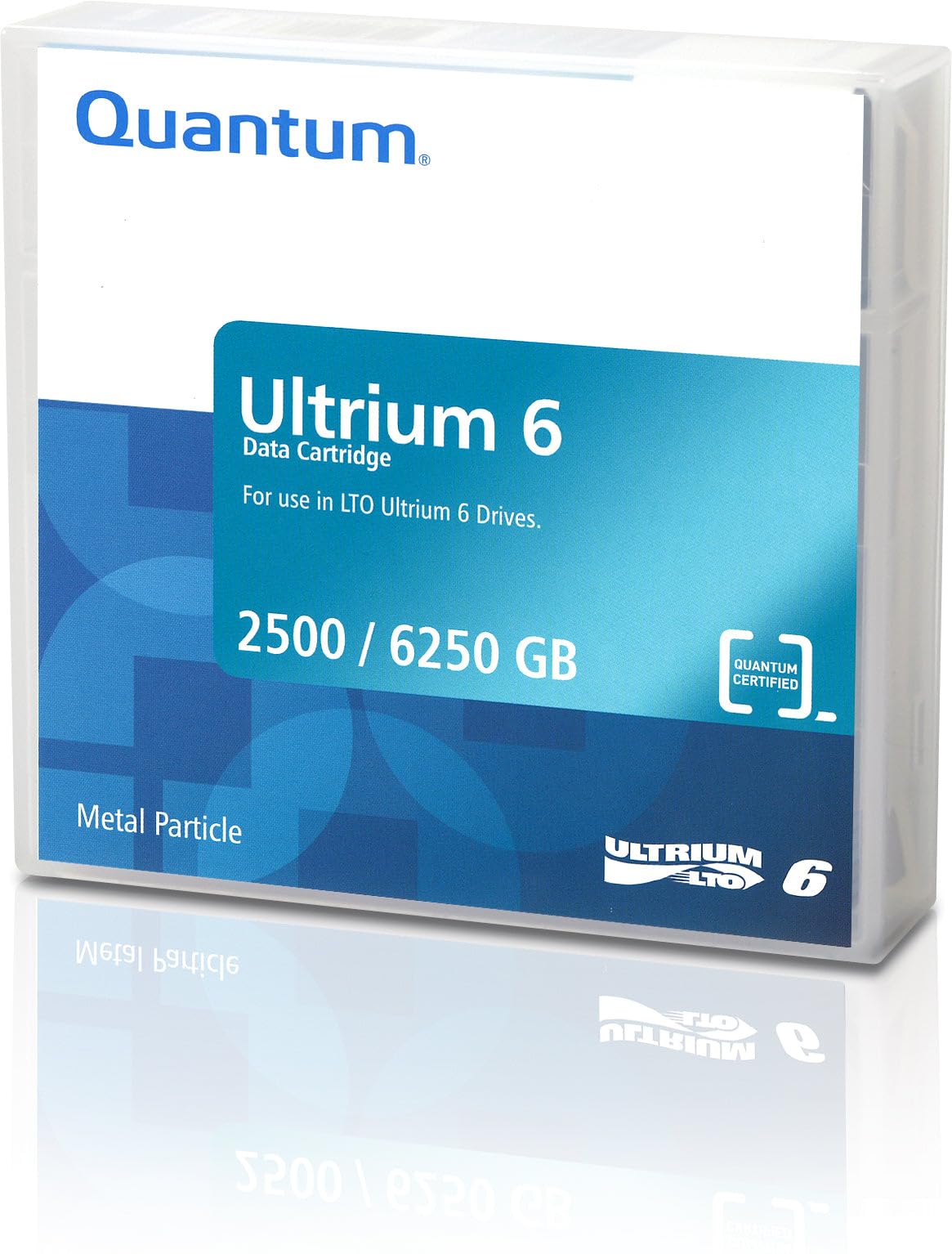 Quantum LTO-6 (MR-L6MQN-02) Ultrium-6 Data Tape Cartridge (2.5TB/6.25TB)