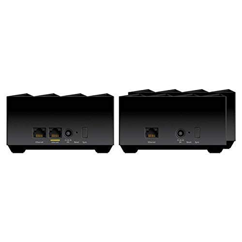 Netgear Nighthawk Whole Home Mesh WiFi 6 System, 3-Pack , BLK (Renewed)