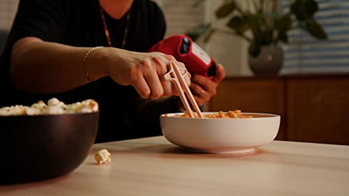 NEW - SNACTIV LITE - 4PC Bundle - All New Colors! - The Official Snacking Tool of The Future, As Seen On Shark Tank! Finger Chopsticks | Snack Chopsticks | Chopsticks For Gamers