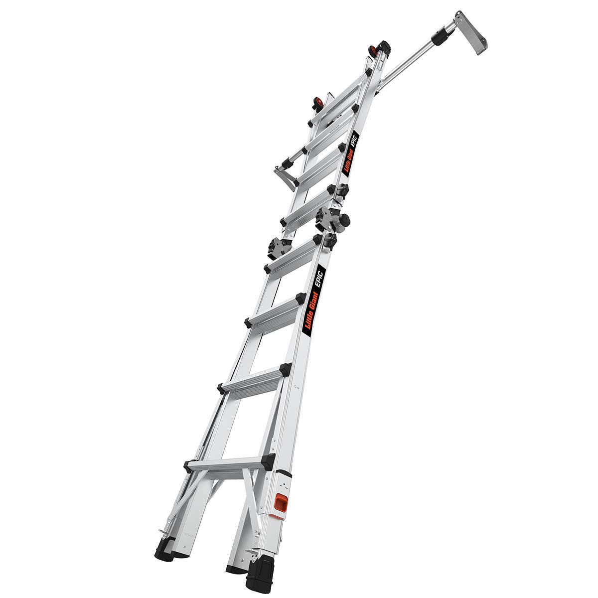 Little Giant Ladders, Epic, M17, 17 foot, Multi-Position Ladder, Aluminum, Type 1A, 300 lbs weight rating, (16817-818)