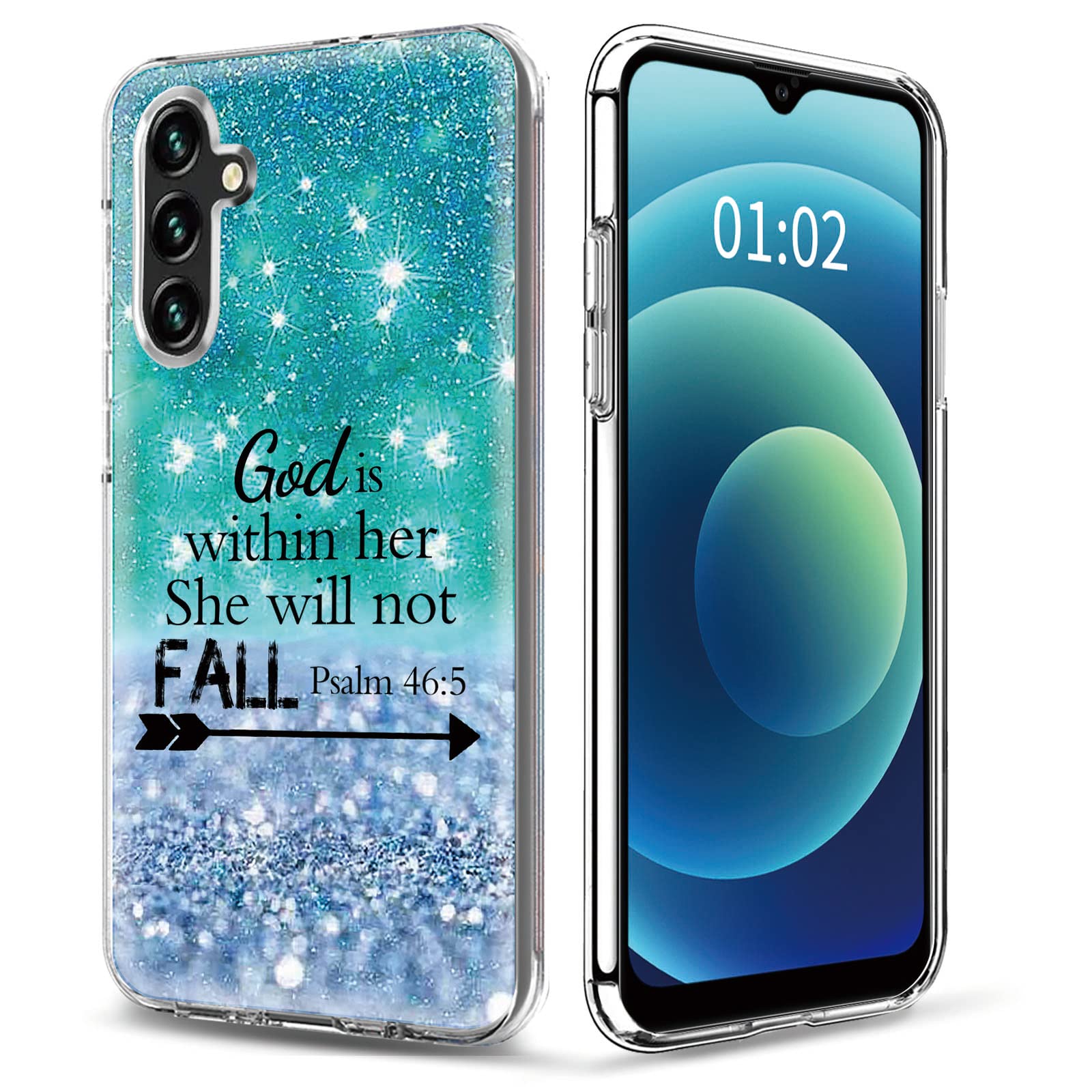 BEOTIWAD Clear Case for Samsung Galaxy A14 5G,Galaxy A14 5G Case,Dual Layer Hard PC Back + Soft TPU Protective Cover for Samsung A14 5G,Sunflower On Wood