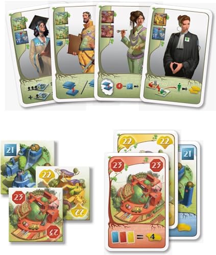Pearl Games Ginkgopolis The Experts Board Game Expansion | Competitive Worker Placement Strategy Game| Average Playtime 45 Minutes | Made by Pearl Games, GINK02