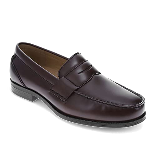 Dockers Mens Colleague Dress Penny Loafer Shoe, Cordovan, 10.5 M