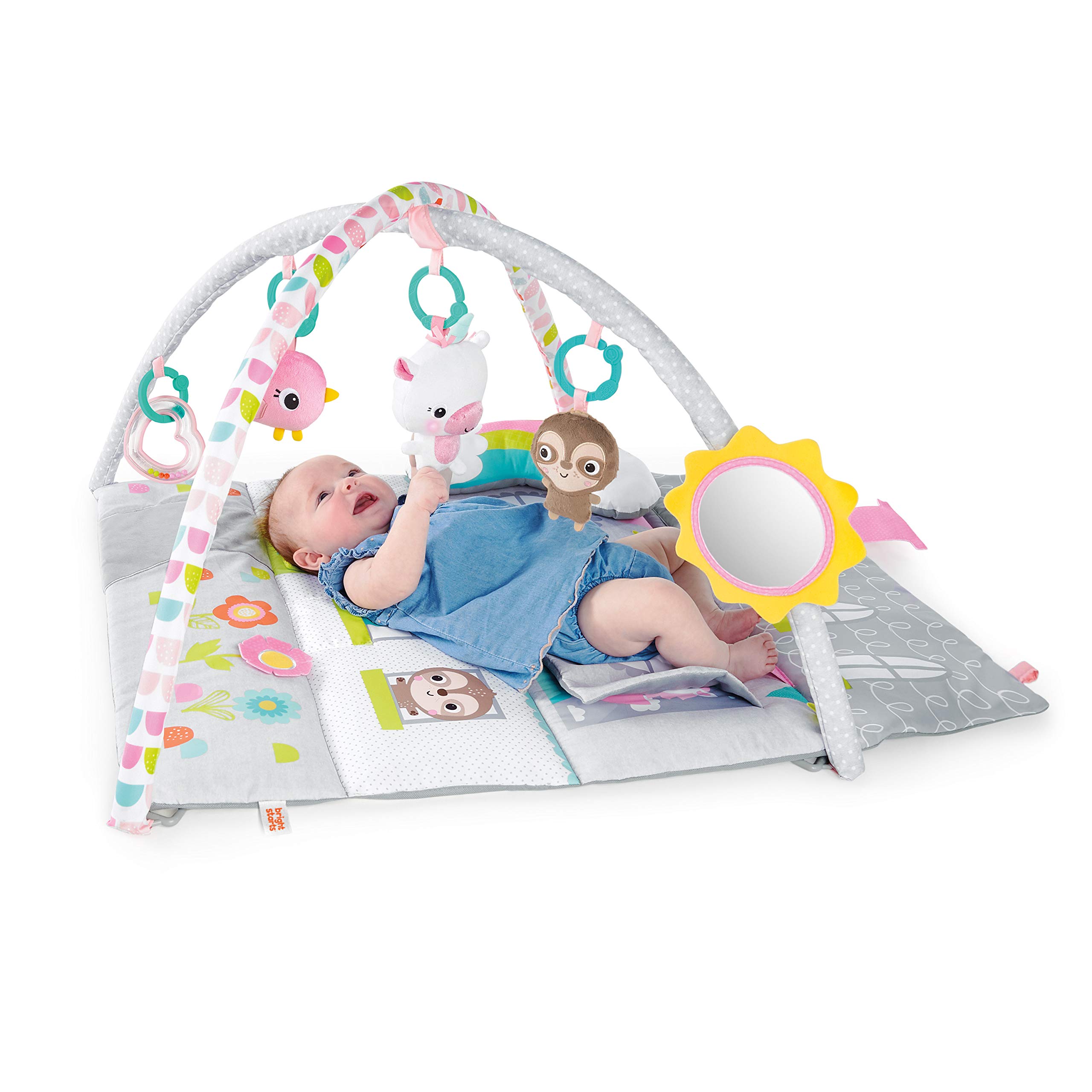 Bright Starts Floors of Fun Activity Gym & Dollhouse, Newborn +