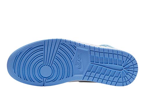 Nike Men's Air Jordan 1 Retro High OG Shoes, White/University Blue-black, 9.5