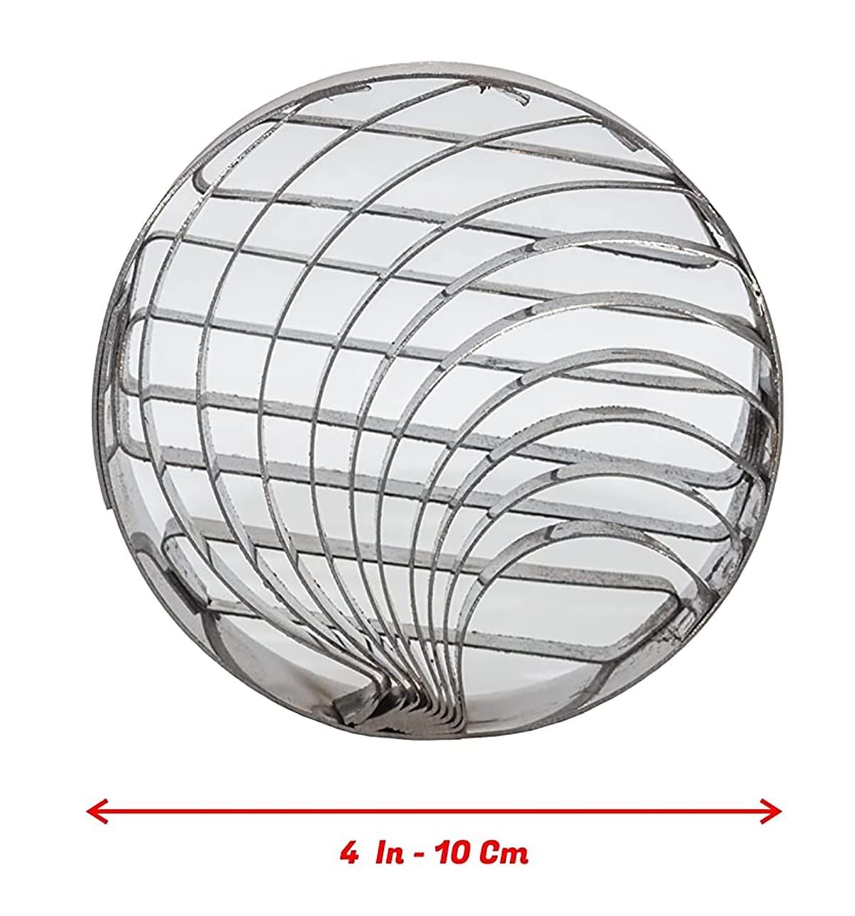 Coladera 2 Pack Concha Cutter Mexican Bread Traditional Tool Cortador de Conchas para Pan 4 Inches Diameter 0.9 Inches Height Two Sided Stainless Steel and Sheet Metal Rust Resistant (4 Inches)