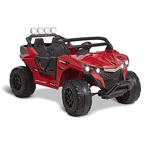 Radio Flyer Ripper Battery Powered Car, 12 Volt Outdoor Ride On Toy, Red Kids Ride On Toy For Ages 3+