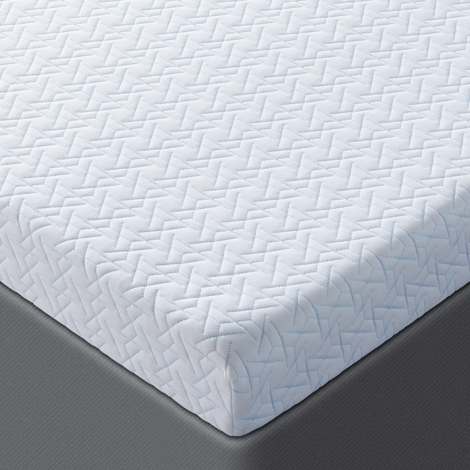 Maxzzz 4 Inch Mattress Topper Queen - Cool Gel Memory Foam Mattress Topper Extra Firm Bed Topper with Cover, Hard Mattress Topper for Back Relax, CertiPUR-US Certified