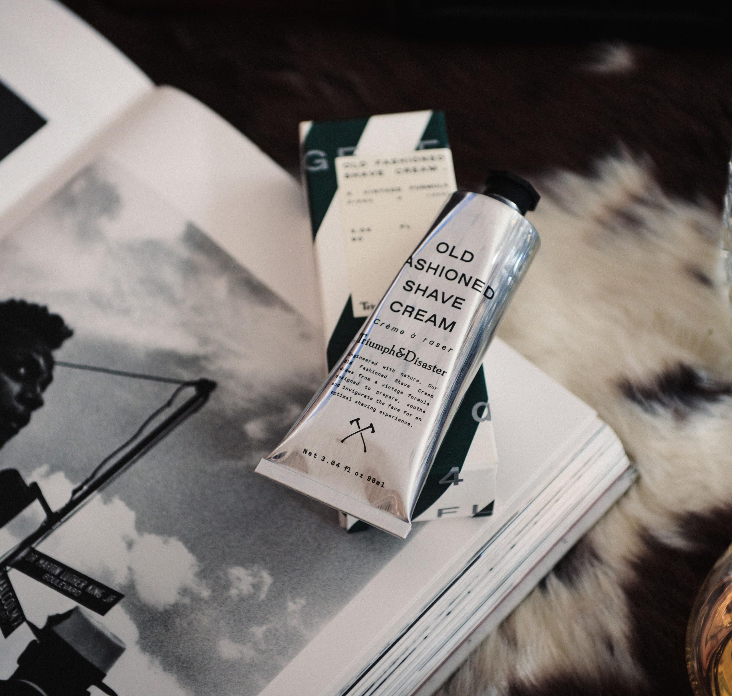 Triumph & Disaster | Old Fashioned Shave Cream Tube | Shaving Lotion for Sensitive Skin - Alcohol Free, 3.04 fl oz (90+ shaves)