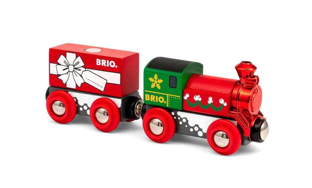 BRIO 63398700 Christmas Train, White, 22.3 x 13.3 x 4 cm