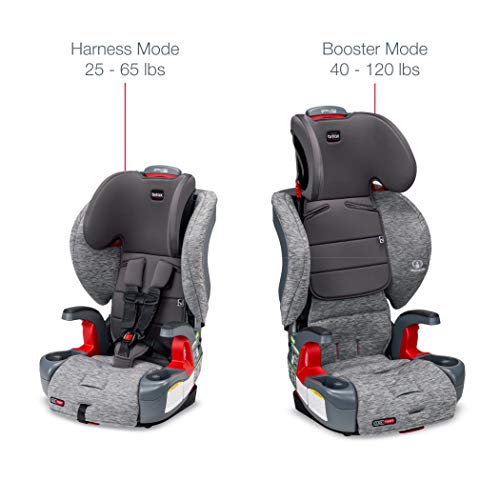 Britax Grow with You ClickTight Harness-2-Booster Car Seat, Asher