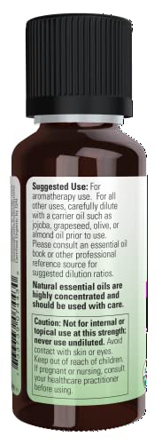 NOW Essential Oils, Organic Oregano Oil, Comforting Aromatherapy Scent, Steam Distilled, 100% Pure, Vegan, Child Resistant Cap, 1-Ounce