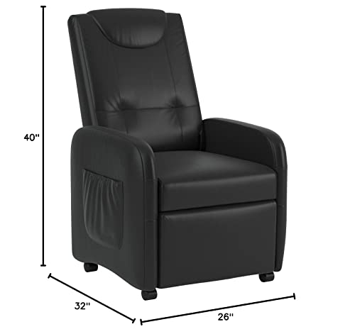 Hodedah Import Import Single Recliner Chair,