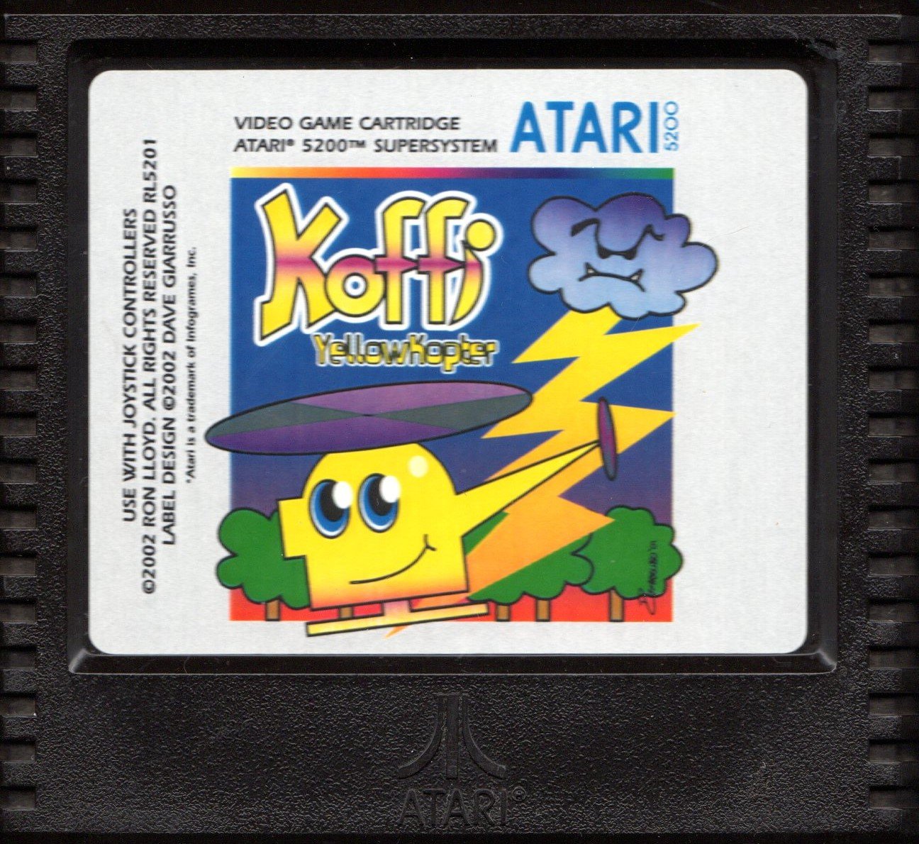 KOFFI: YELLOW COPTER, ATARI 5200