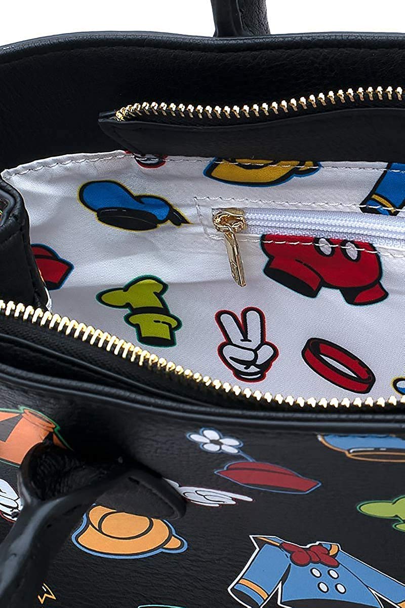 Loungefly x Disney Classic Character Clothing Crossbody Purse (One Size, Multi)