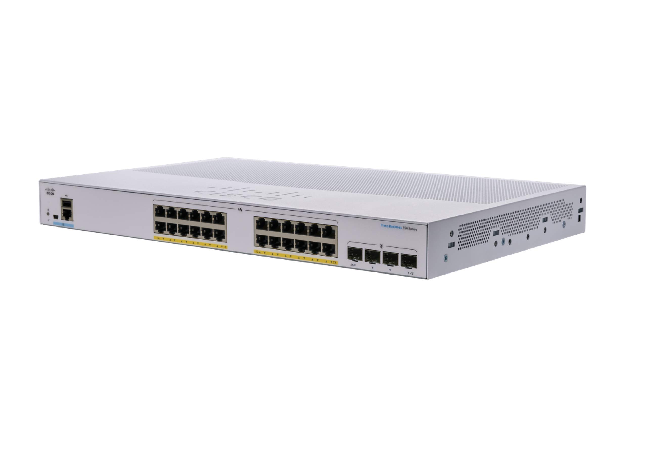 Cisco Business Managed Switch Bundle with CBS350-48P-4G and CBS250-24P-4G (Limited Lifetime Protection)