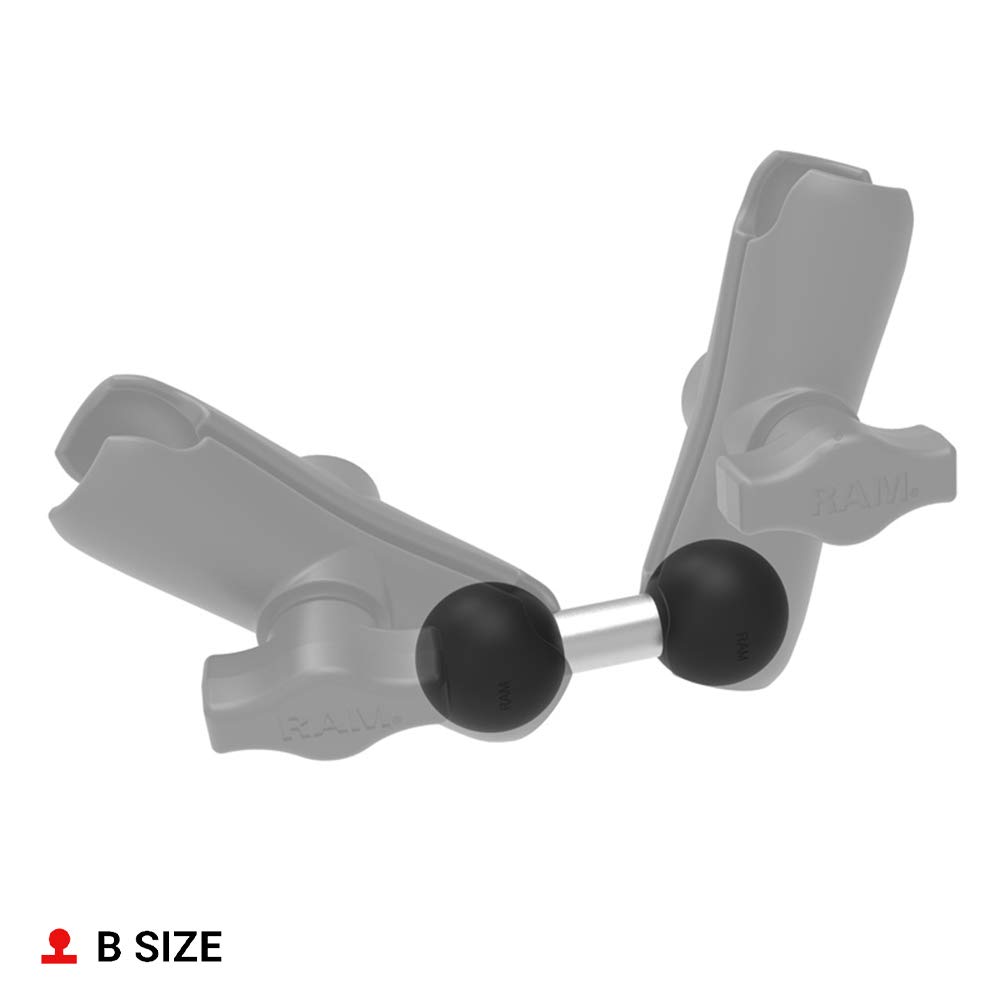 RAM Mounts RAM-B-230U Double Ball Adapter Compatible with RAM B Size Components