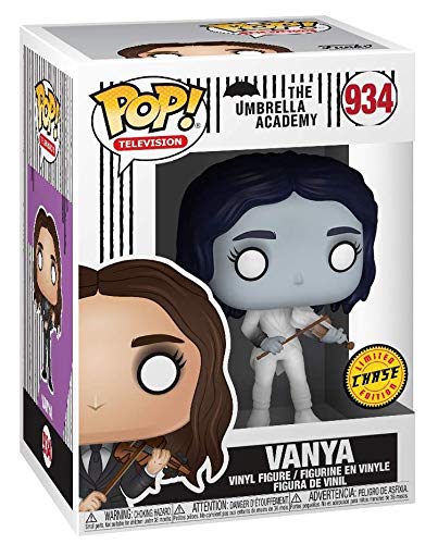 POP Umbrella Academy - Vanya Hargreeves Limited Edition Chase Funko Pop! Vinyl Figure (Bundled with Compatible Pop Box Protector Case), Multicolor, 3.75 inches
