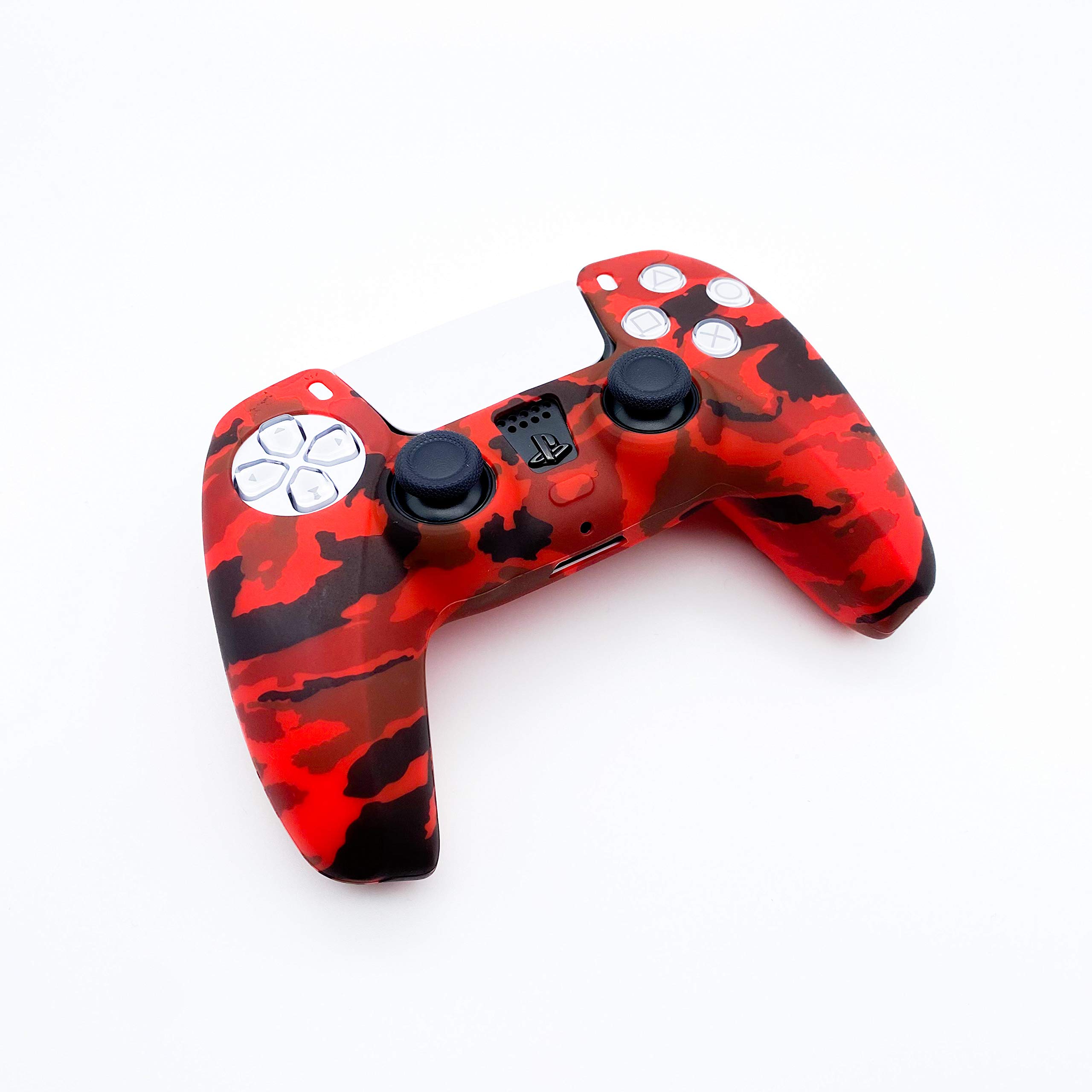 Lox Central - Silicone Gel Controller Cover Skin Protector Compatible for PlayStation 5 PS5 (2X Controller) (Spray Paint and Splash) Leave a Review