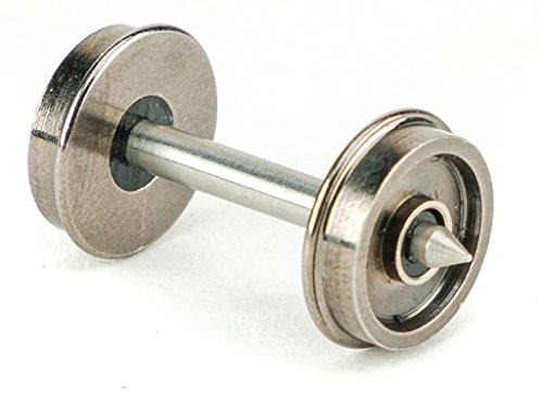 Walthers Proto HO Scale 36" Wheelsets - Metal Wheels/Metal Axles (12-Pack)