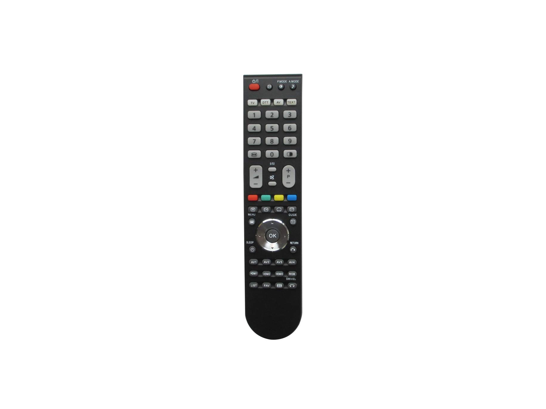 HCDZ Replacement Remote Control for Hitachi CLU-4987S CLU-4997S L32S504 L42S503 L42S504 L46S603 L55S603 L46S604 L55S604 LCD LED HDTV TV