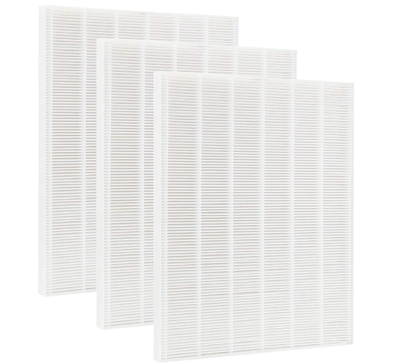 Yiemoge True HEPA Replacement Filter H 116130 Compatible with Winix Air Purifier 5500-2 and Models AM80 (3 HEPA Filters)