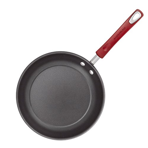 Rachael Ray Brights Nonstick Cookware Set / Pots and Pans Set - 10 Piece, Red