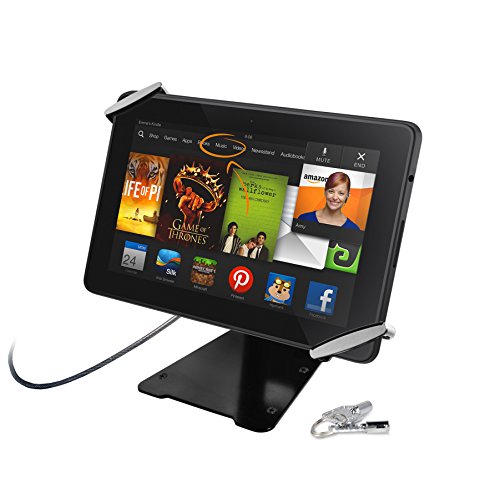 Universal Tablet Holder - CTA Universal Anti-Theft Security Grip Holder with Metal Stand for Tablets iPad 10.2" (7th/ 8th/ 9th Generation), & Other 7–10" Tablets (PAD-UATGS)