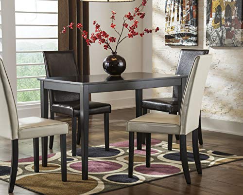 Signature Design by Ashley Kimonte Rectangular Dining Room Table, Black