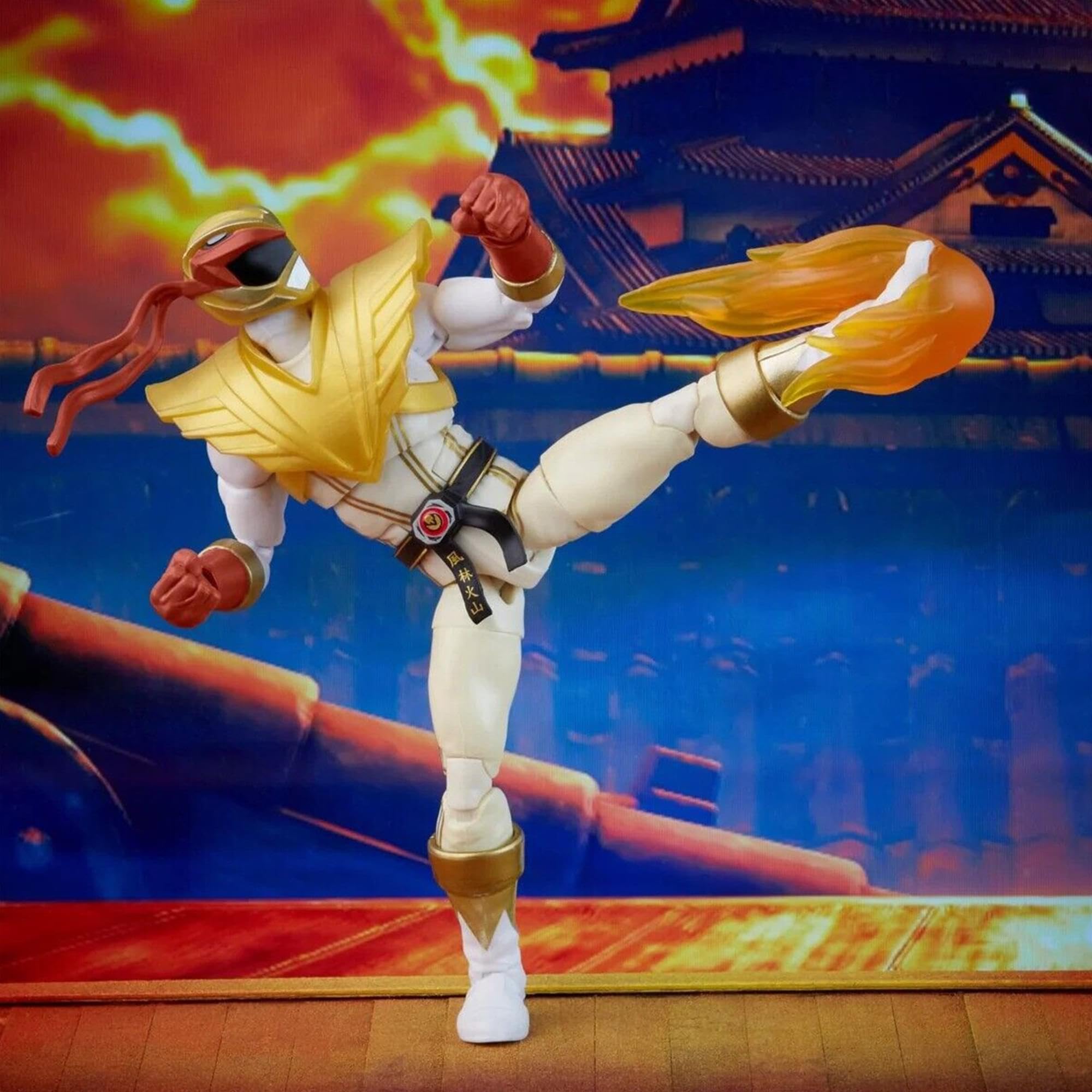 Power Rangers X Street Fighter Lightning Collection Morphed Ryu Crimson Hawk Ranger Collab Action Figure Inspired by Video Games