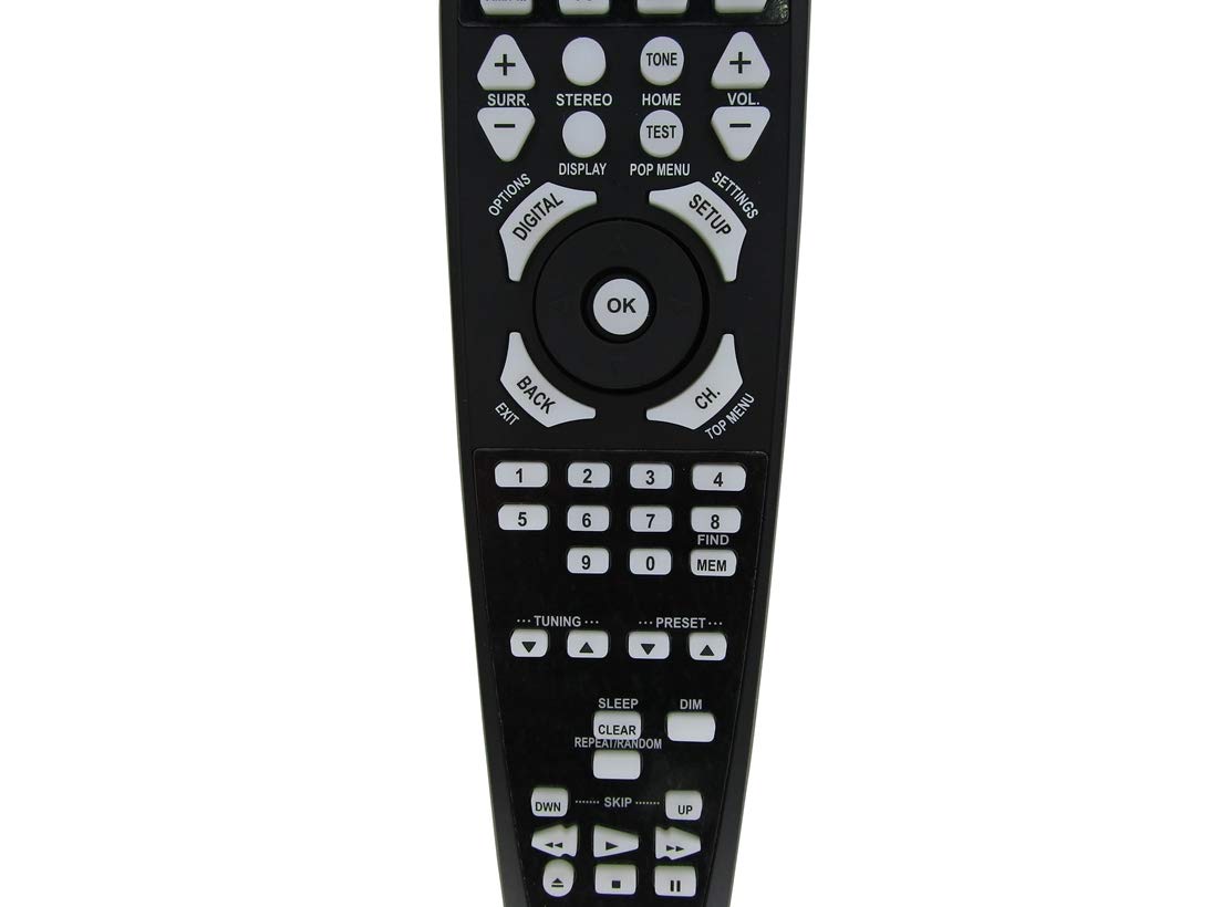 HCDZ Replacement Remote Control for Harman-kardon AVR700 AVR70 AVR70C AVR247 AVR275 AVR139/230 AVR141/230 AVR142/230 AV A/V Receiver