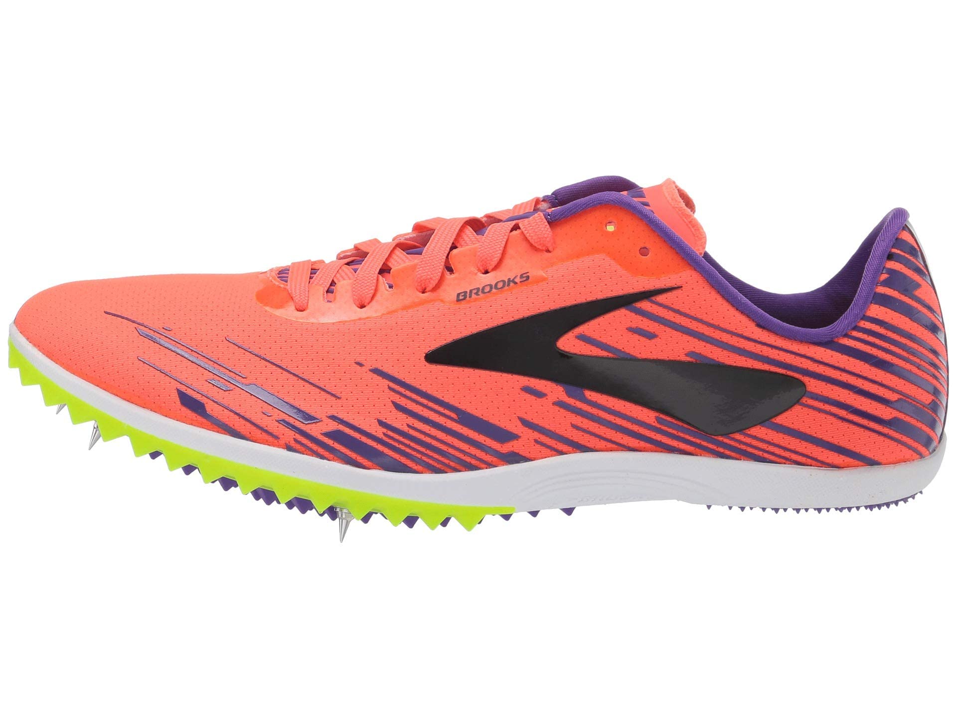 Brooks Mach 18 Fiery Coral/Electric Purple/Black 10.5 B (M)