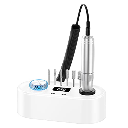 Electric Nail Drill Machine, 40000RPM Professional Efile Nail Drill Kit, Electric Nail File for Acrylic Nails Gel Nails, Toenail Grinder Manicure Pedicure Polishing Shape for Home Salon Use by JOEOEN