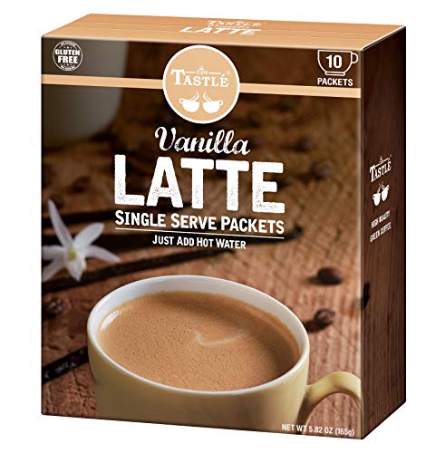 Cafe Tastlé Single Serve Vanilla Latte Coffee, 10 Count
